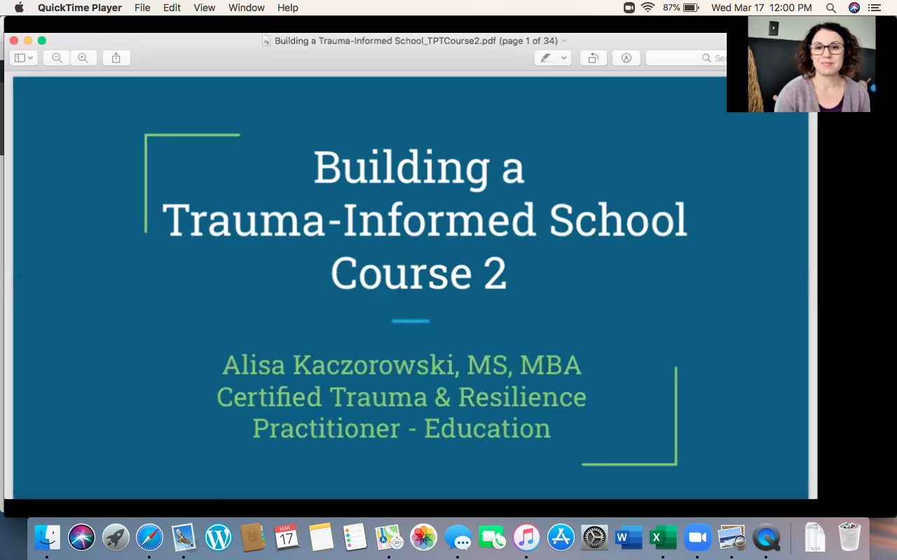 Building a Trauma-Informed School Video Series: Course 2