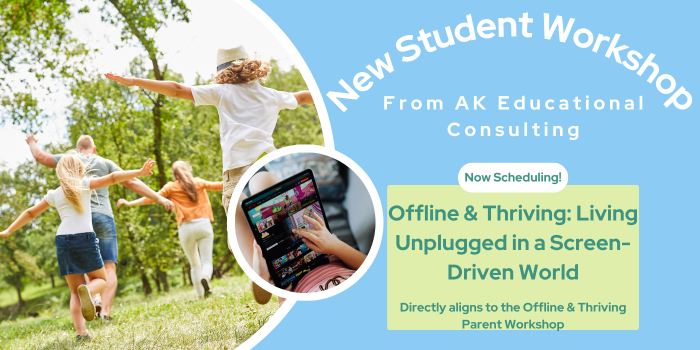 New Student Workshop Announcement!